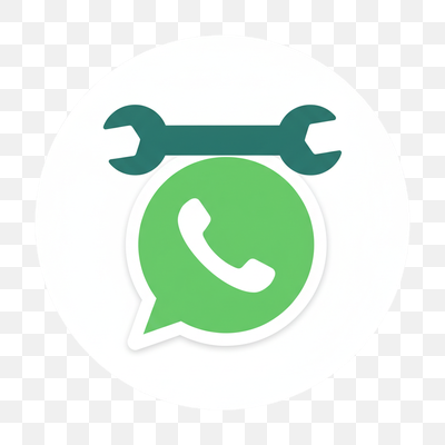 WhatsApp Maintenance and Settings Icon | SimilarPNG