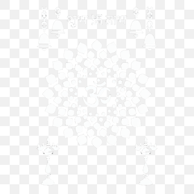 Auspicious Hindu Symbols: Om, Shubh Labh, Bells, and Lamps Design ...